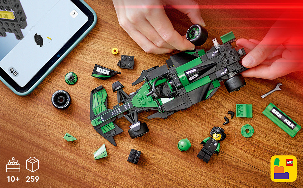 LEGO Speed Champions Kick Sauber F1 Team C44 - Juego de construcción p ...